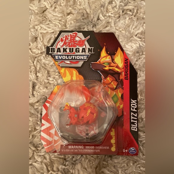 Toys | Bakugan Evolutions Blitz Fox Red | Poshmark